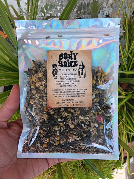Moon Tea Blend (Menstral/Menopause Tea) – bodysoulsoap